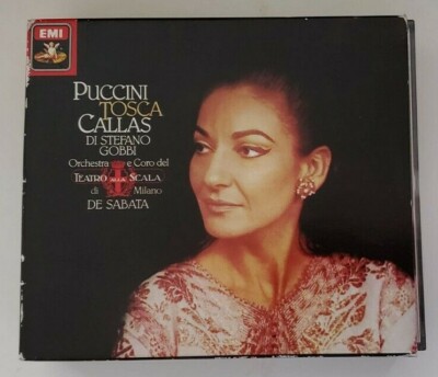Puccini: Tosca Opera/Callas 1991 W Germany EMI 2CD Box Set No IFPI | eBay