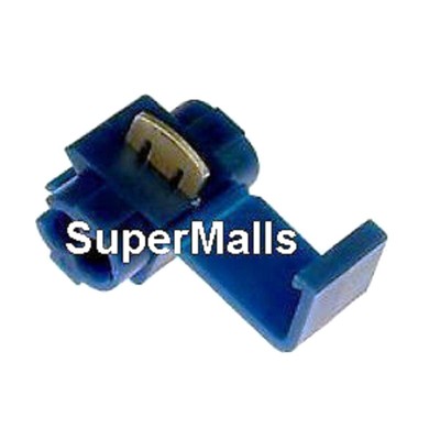 100 Pcs Solderless Quick Splice Wire Connectors, 18-14 AWG Splice ...