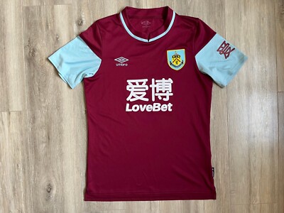 Burnley Home football shirt 2020/2021 Jersey Soccer England Umbro size ...