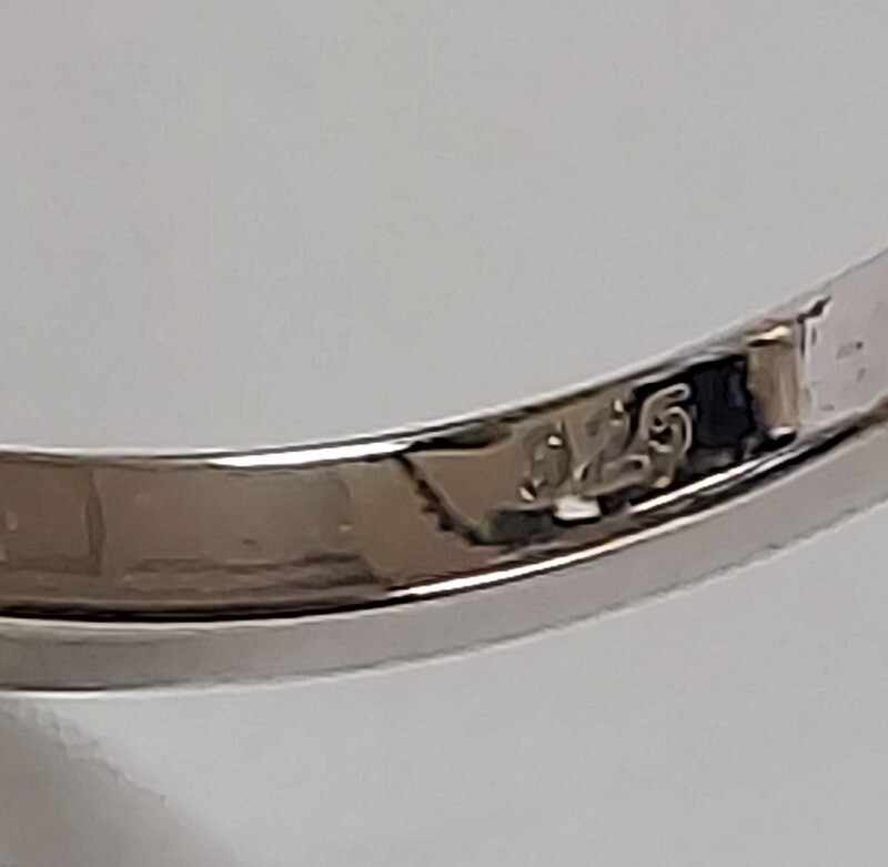 Estate Jewelry Stauer Beautiful CZ .925 Sterling Silver Ring Size 8 | eBay