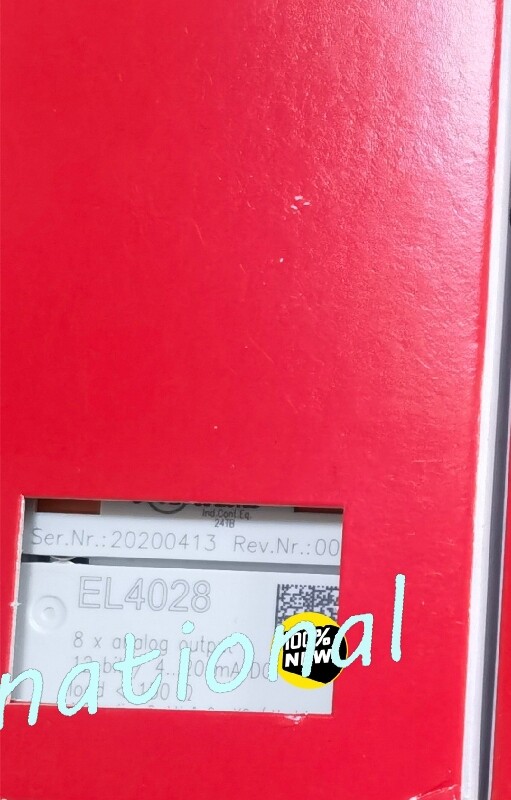 Beckhoff EL4028 EtherCAT Terminal 8-Channel Analog Output Module for ...