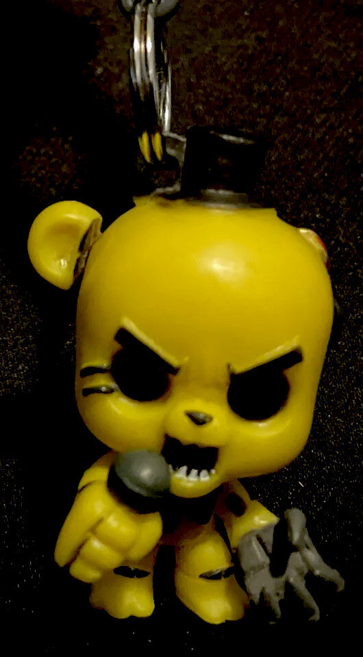 Five Nights At Freddys Keychain Backpack Hangers Golden Freddy - Series ...