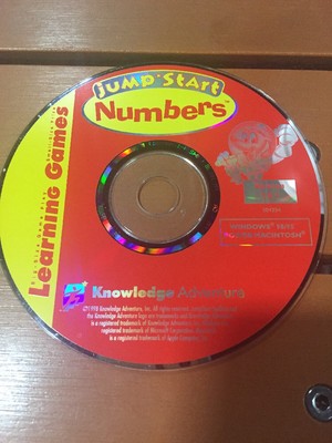 Jump Start Numbers Version 1.0.1 Windows 98/95 Knowledge Adventure | eBay