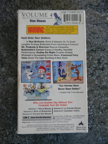 Adventures of Rocky & Bullwinkle - Vol. 1-6/Pottsylvania Creeper/Banana ...