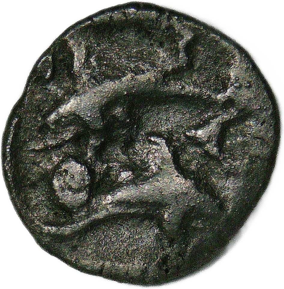 🏛️ Thasos Silver Tritetartemorion Satyr Dolphins Greek Thracian Coin ...