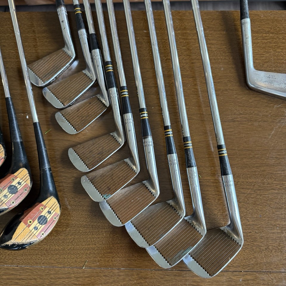 MacGregor Tourney PT2 2-9 Irons Velocitized Persimmon Wood Set Ben ...
