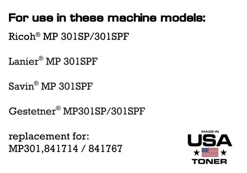 Compatible Replacement for Ricoh Aficio Savin MP 301SP, 301SPF, MP301, 841714... | eBay