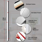 100% Blackout PVC Light Blocking Strips for Window Shades - Block Light ...