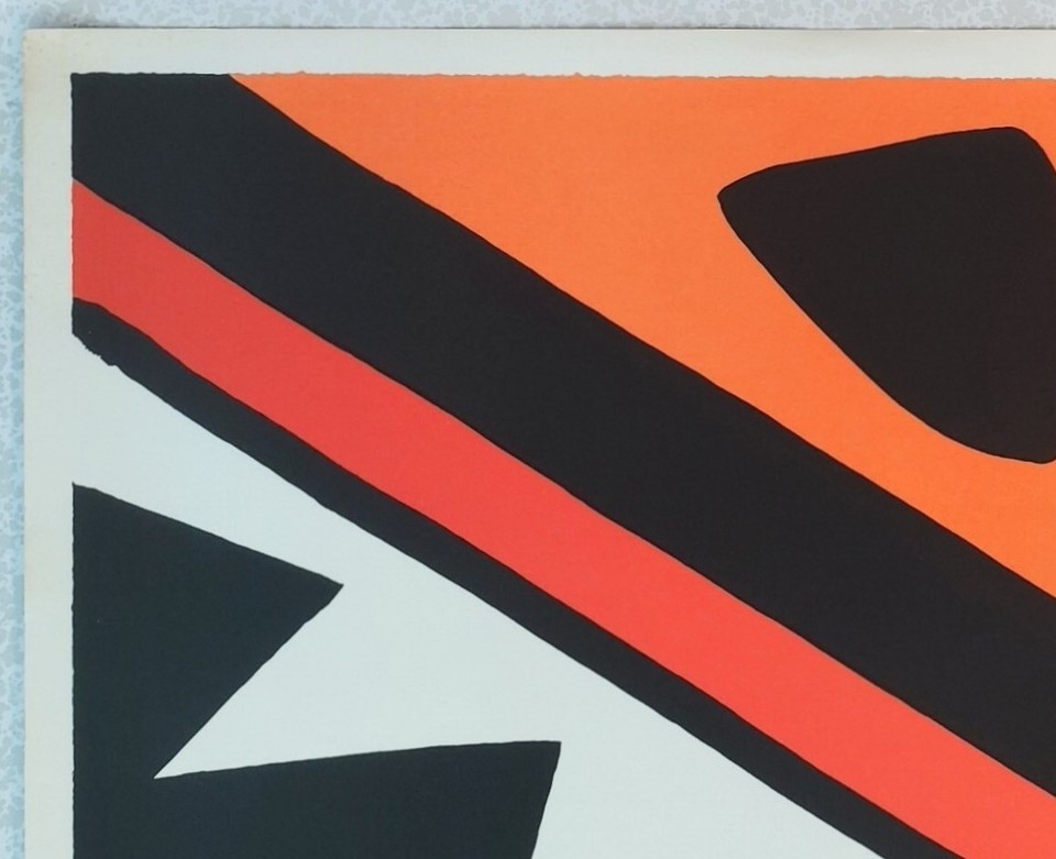 Alexander CALDER Affiche en lithographie Pace Gallery Colombus Ohio ...
