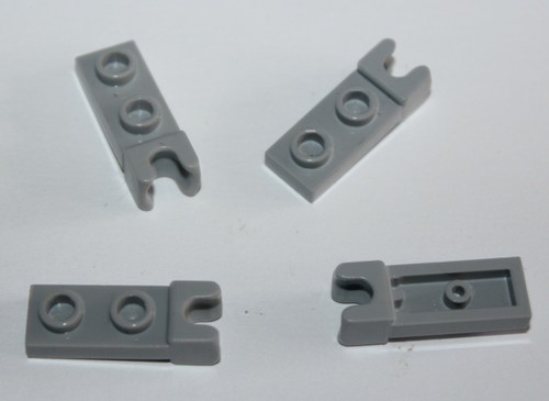 4 x Lego MdStone Plate 1x2 ref 14418 set 75087 70736 70315 70126 10246 ...