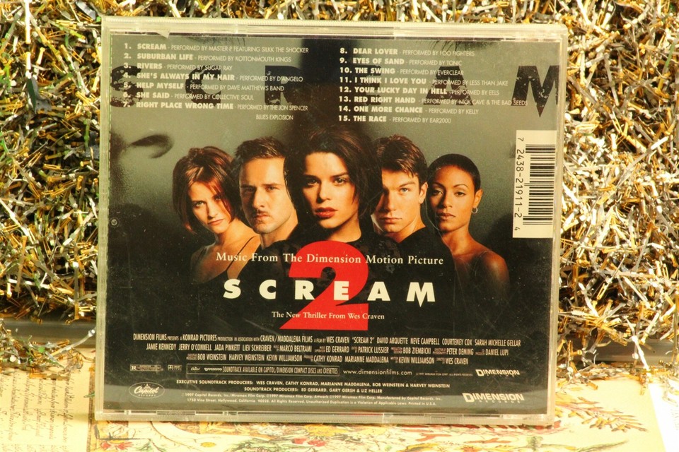 Various Artists - Scream 2 - Soundtrack #3626 (1997, CD) Empty Case ...