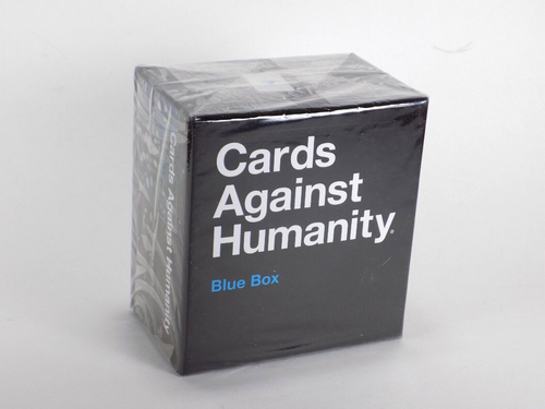 Cards Against Humanity Blue Box Expansion Deck 300 Cards New Sealed ...