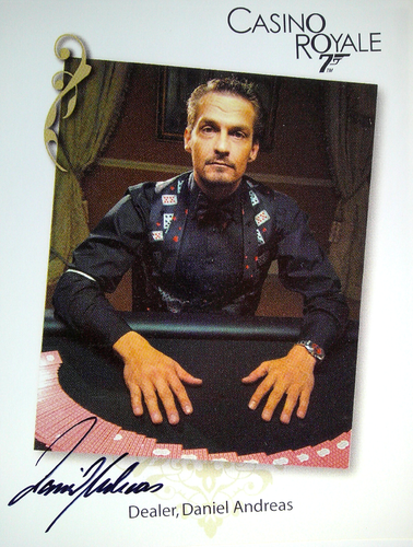 DANIEL ANDREAS original signiert – GROSSFOTO - 007 CASINO ROYALE | eBay
