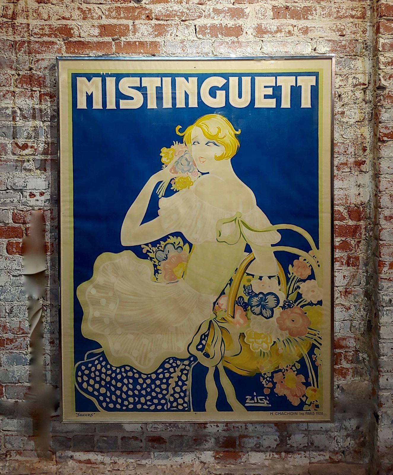 Mistinguett - Original 1928 French poster by Zig Louis Gaudin | eBay