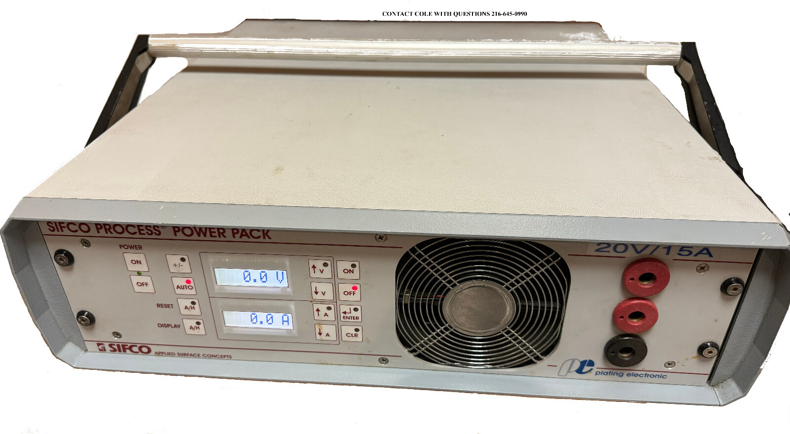 PE4373 Sifco Process Power Pack, 20V/15A, Electro Plating | eBay