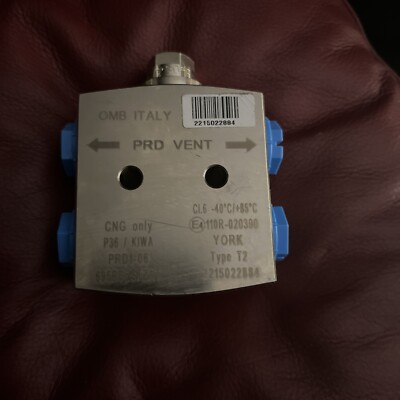 OMB Italy CNG In Line PRD Device Vent CNG Natural Gas Vehicle Parts | eBay