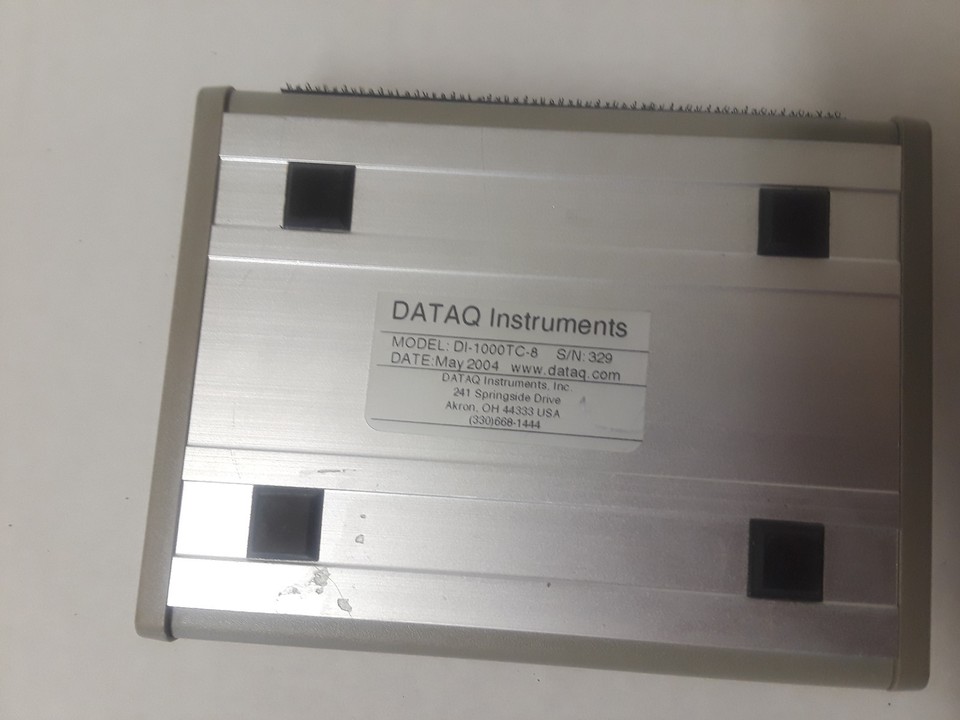 TESTED/CALIBRATE DATAQ Instruments, Inc. MODEL DI-1000TC-8 DI-1000-TC ...