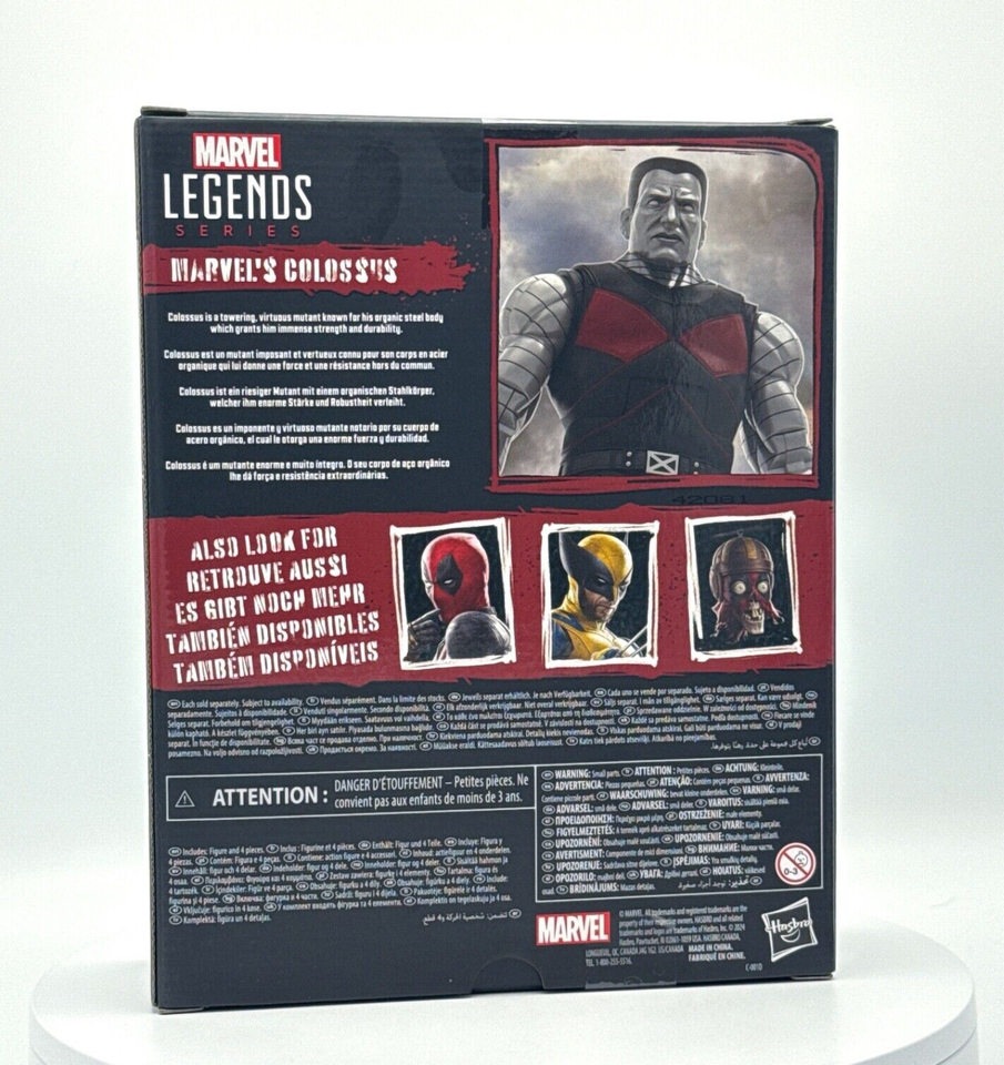 Deadpool & Wolverine Marvel Legends Colossus Deluxe 6-Inch Scale Action ...