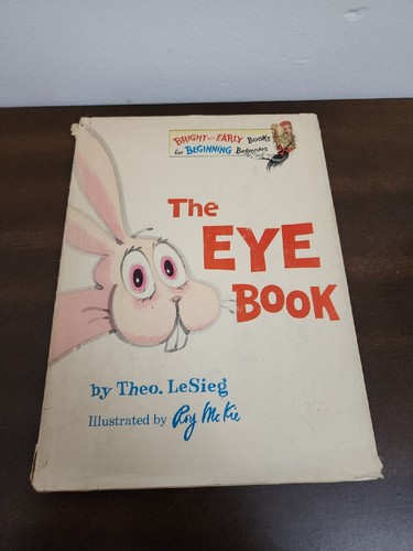 The Eye Book By Theo LeSeig, 1968 First Edition With DJ, Roy McKie ...