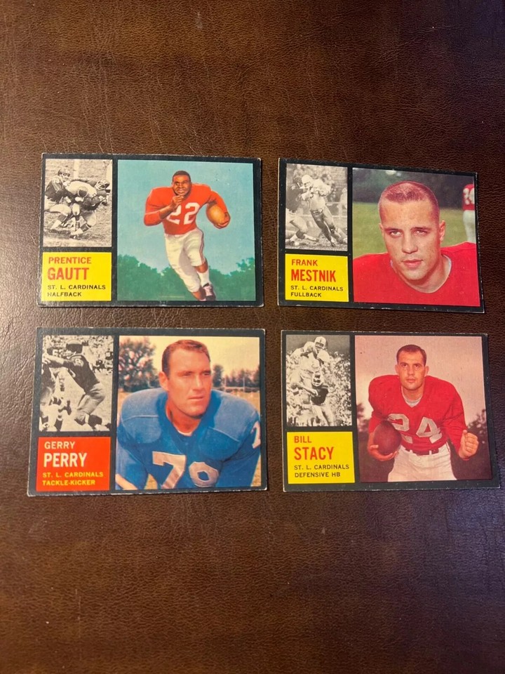 1962 Topps NFL and 1963 Topps CFL Football Card Lot - Great Vitnage FB ...