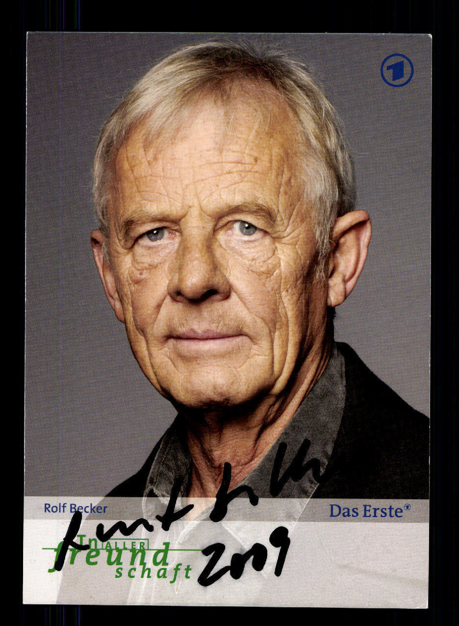 Rolf Becker In aller Freundschaft Autogrammkarte Original # BC 66202 ...