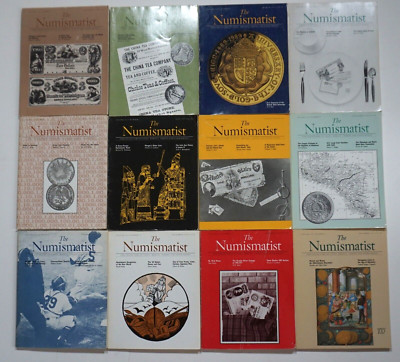 The Numismatist Magazine 1989 11 Issue Lot + 1 Coins Medals Tokens ...