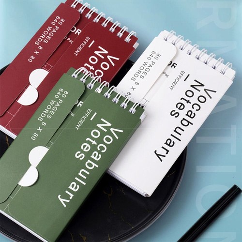 Languages Learning Vocabulary Note Mini Spiral Notebook School ...