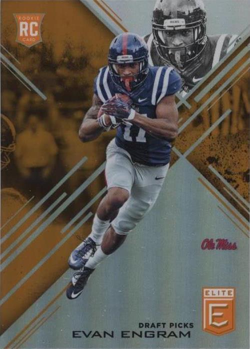 2017 Panini Elite Draft Picks - Draft Picks Evan Engram #150 ...