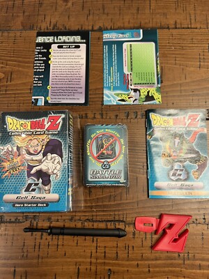 2001 Score Dragon Ball Z DBZ CCG Cell Saga Hero Starter Deck Sealed ...