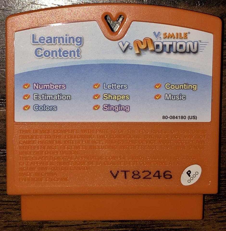 2008 Vtech VSmile VMotion Disney Mickey Mouse Clubhouse Game Cartridge ...