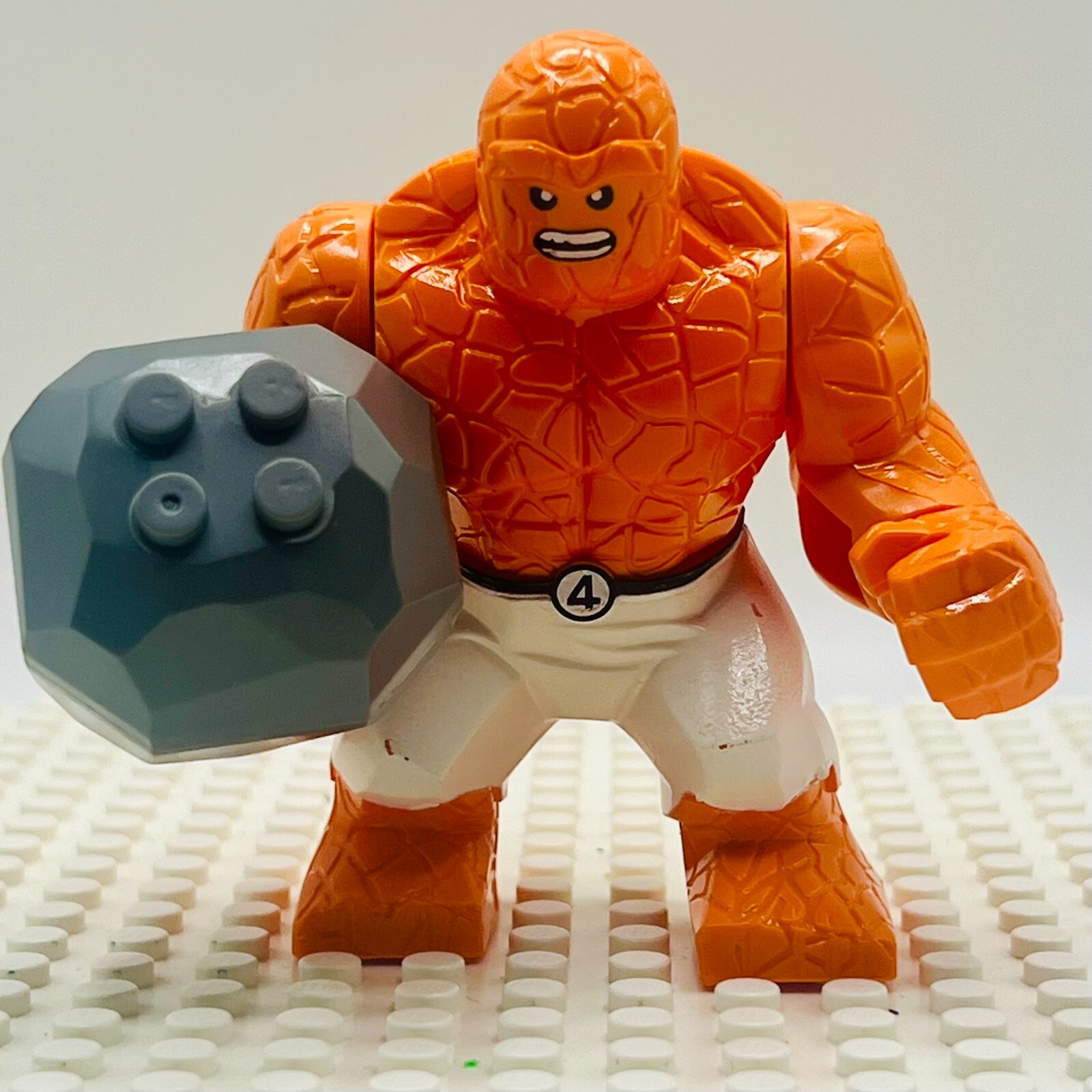 Marvel Fantastic Four The Thing Variant Custom Big Figure Bigfig New ...