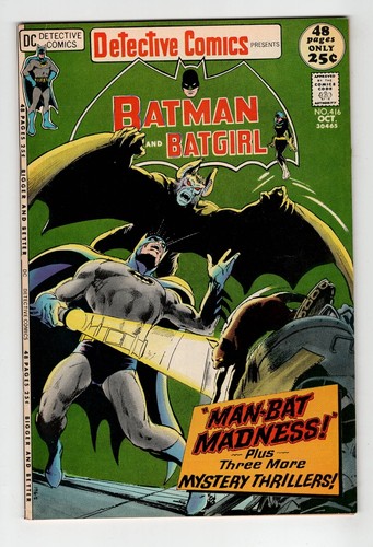 DC Comics Batman and Batgirl # 416 1971 Man-Bat Madness | eBay