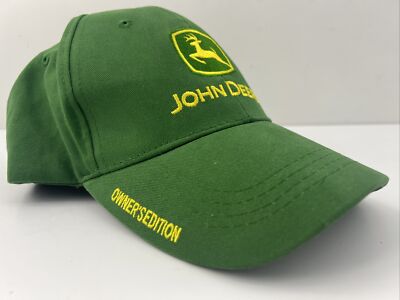 John Deere OWNER'S EDITION Baseball Cap Hat Adjustable Strap Back ...