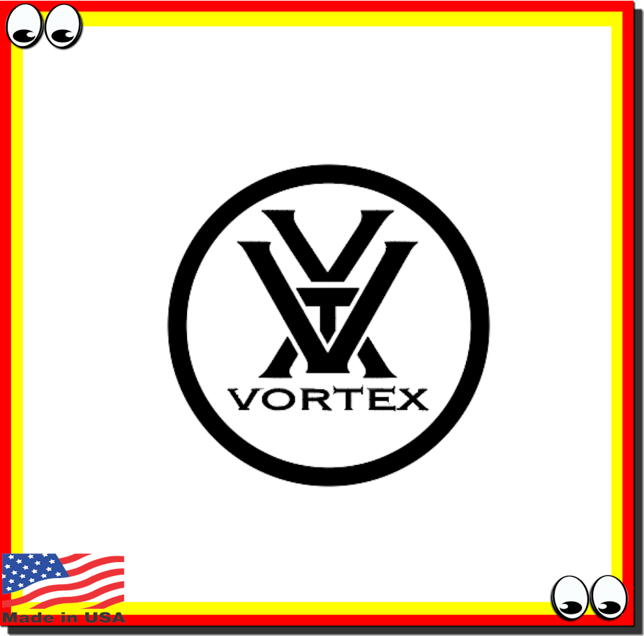Vortex Optics Tactical Hunting Scopes Vinyl Cut Decal Sticker Logo 4 ...