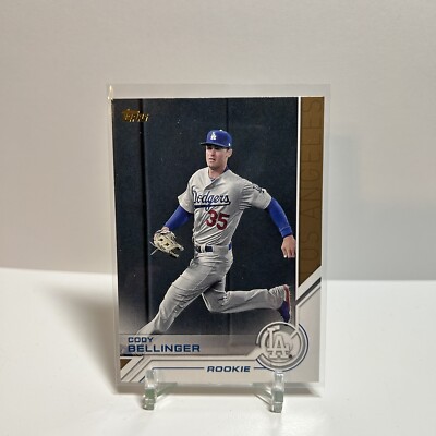 2017 TOPPS SALUTE TO SERVICE CODY BELLINGER ROOKIE CARD USS-43 DODGERS ...