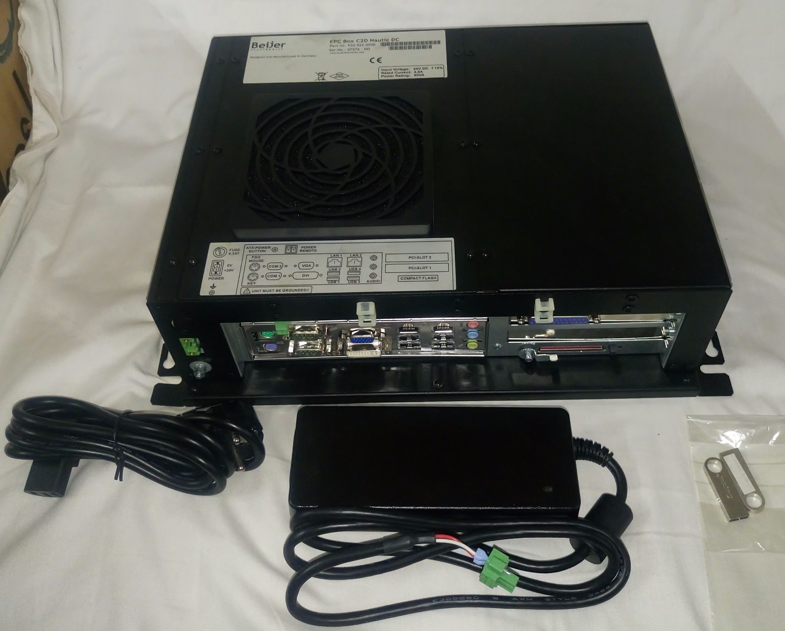 Beijer Electronics 950.522.0500 EPC BOX C2D Nautic DC Marintime Box PC ...