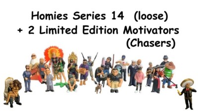 Homies series 14 complete set of 26 figures, great w/ 1:32 Brand new w ...