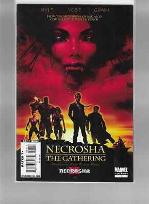X NECROSHA #1 VF & X NECROSHA THE GATHERING #1 VF ONE-SHOTS MARVEL 2009 ...
