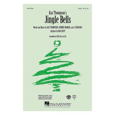 Hal Leonard Jingle Bells (SATB) SATB arranged by Mac Huff | eBay