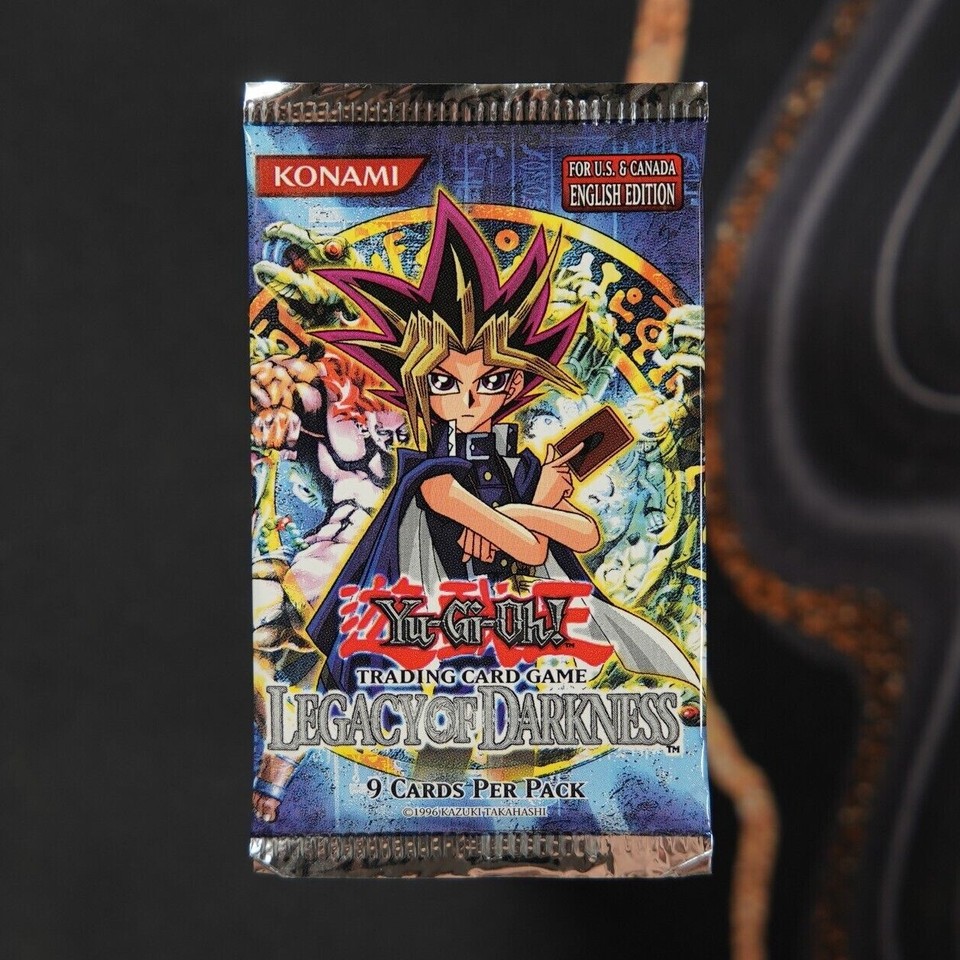 2002 Vintage YuGiOh Original Booster Packs Unweighed! LOB MRD MRL PSV ...