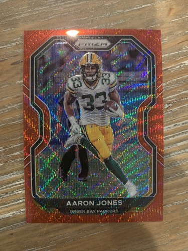 Aaron Jones 2020 Panini Prizm Red #207 Card Packers 114/149 (B100) | eBay
