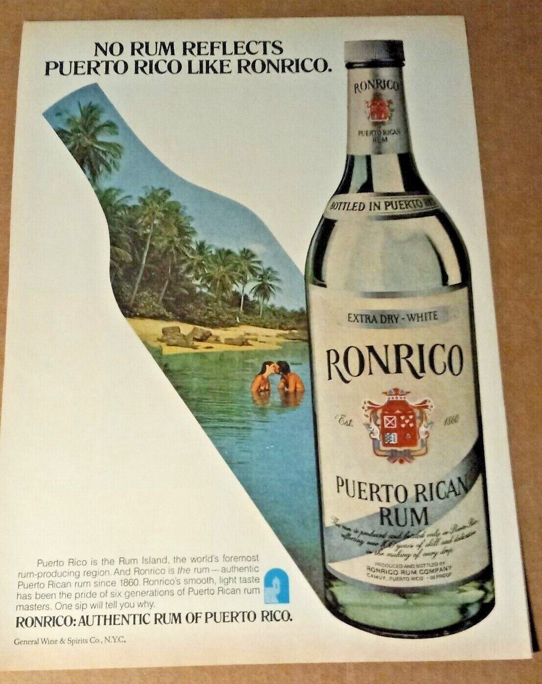 1979 print ad page - Ronrico Puerto Rican RUM - Camuy Puerto Rico ...