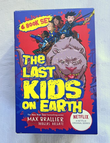 The Last Kids on Earth by Max Brallier - 6 Books Set - Netflix Original ...