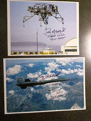 DONALD MALLICK 2 Hand Signed Autograph 4X6 Photo S - NASA TEST PILOT | eBay