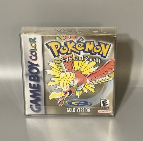 Pokemon Gold Version Game Boy Color Complete in Box CIB inserts | eBay