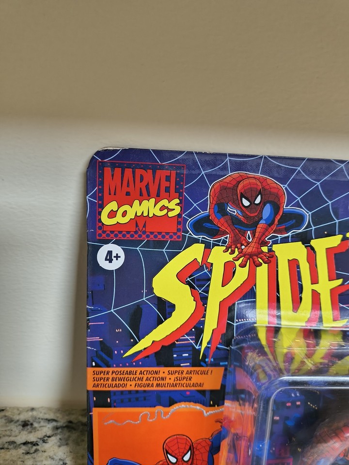 Marvel Legends 6" Super Posable 2020 Spider-Man Retro Vintage ️ ️ ️NEW ...