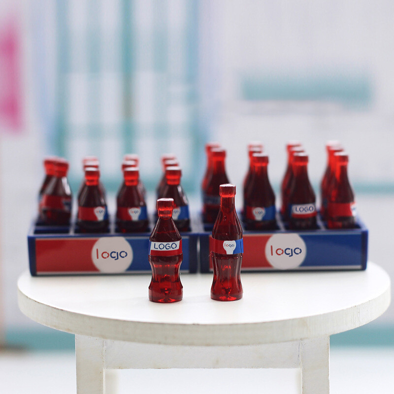 Dollhouse Accessories, Miniature Shooting Props, Sodas, Mini Coke ...