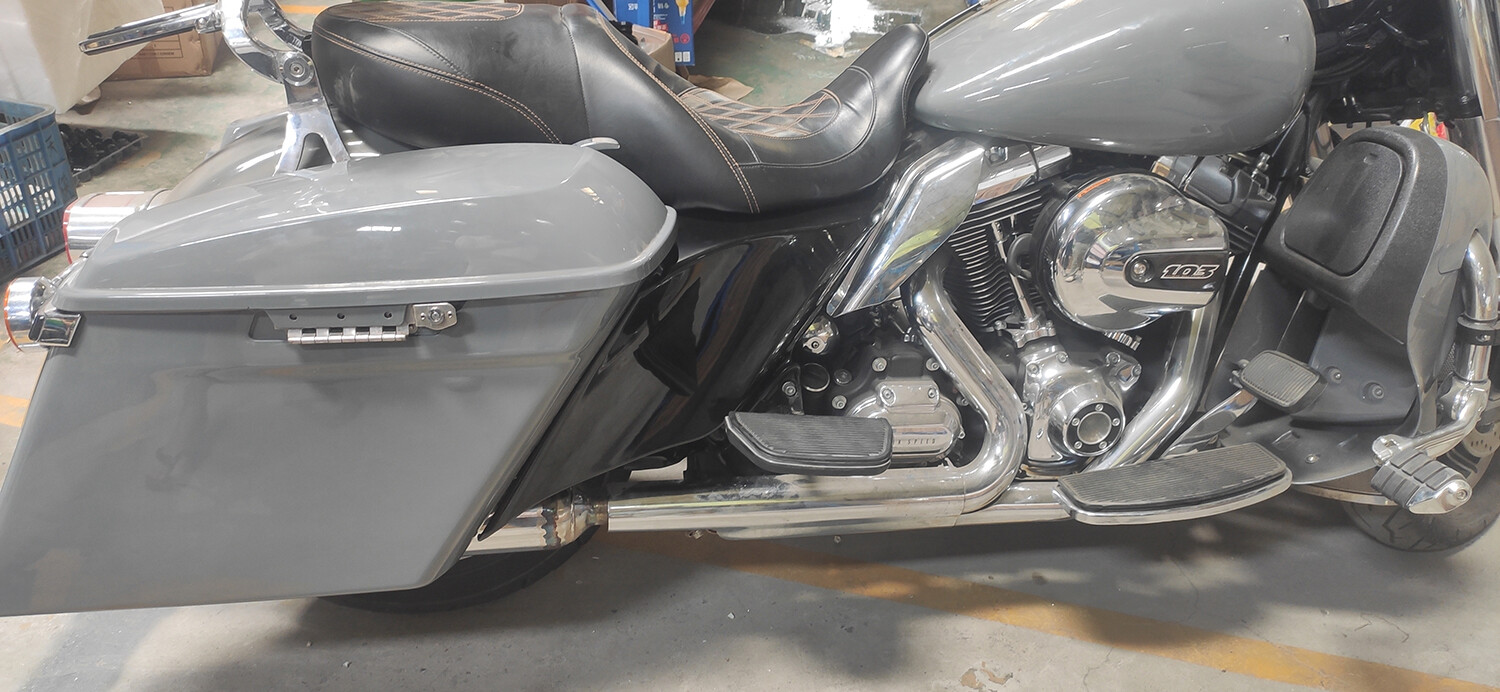 Stretched Extended Side Cover Panel For Harley Street Road Glide 14 ...