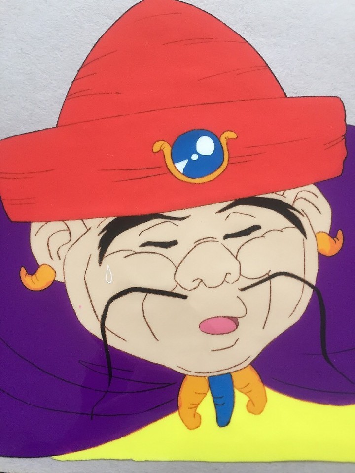 TIME TRAVEL TONDEKEMAN! - ABDULLAH Production anime cel A2 w/ Genga ...