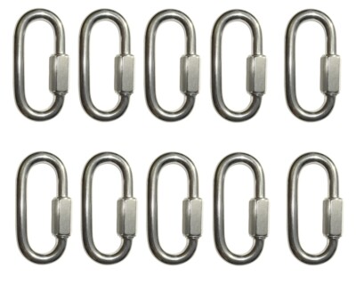 8mm Quick Link - Stainless Steel Marine Grade 316 - sold in units of ...
